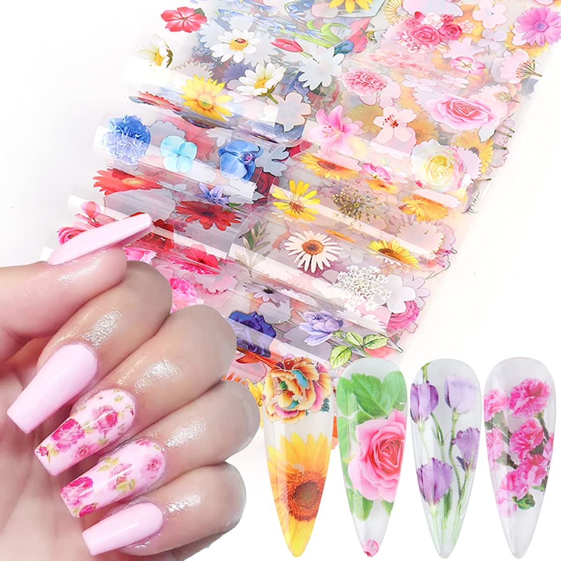 Foils - Floral – Allure Nail Beauty Supplies